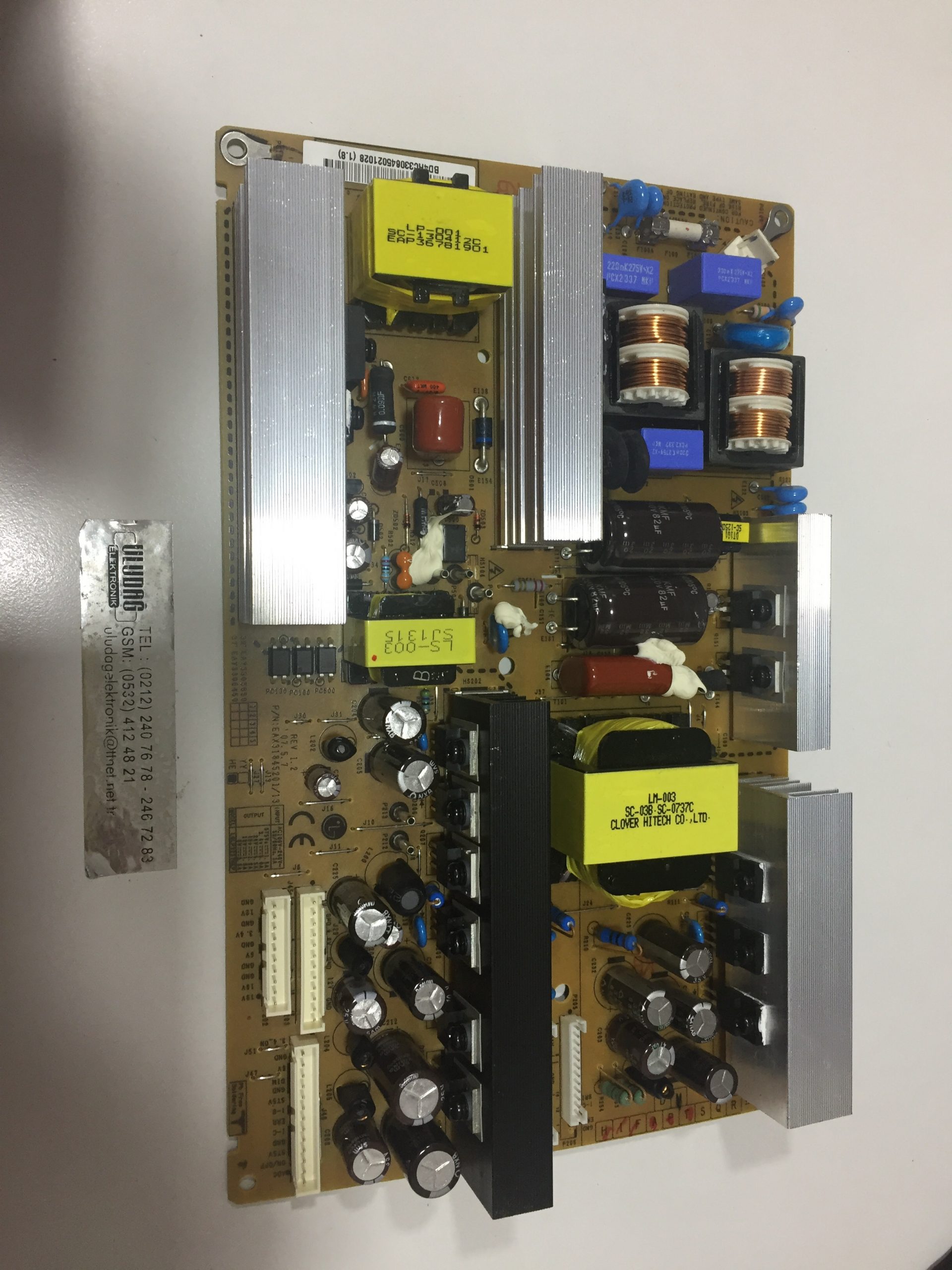 EAY33064502 EAX31845201 LG 37LF65 POWER BOARD - Televizyon Parçaları ...