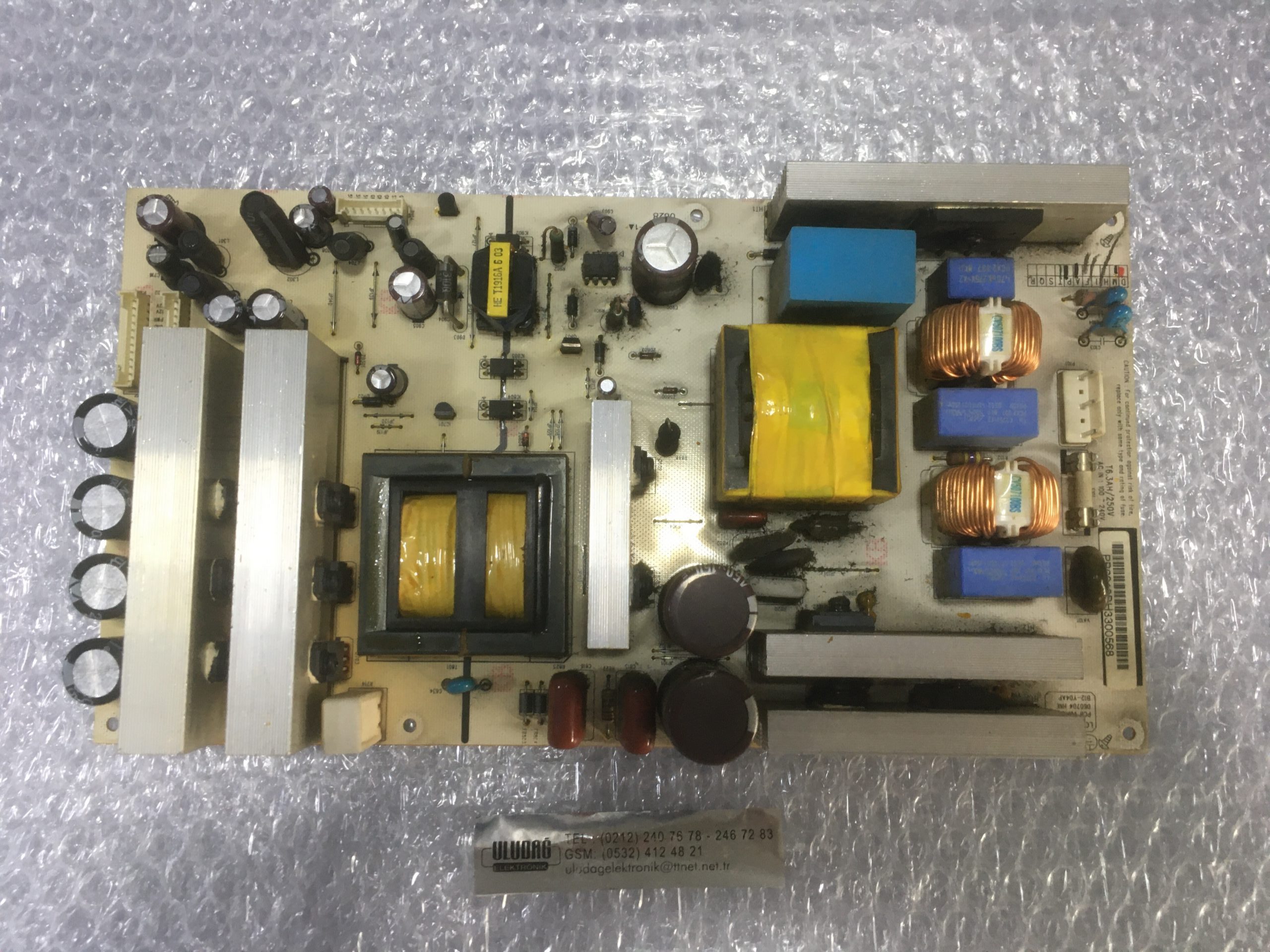 LCD-PSU330 PCB Ver 1.0 060704 CREA CLV42SSTH POWER BOARD - Televizyon ...