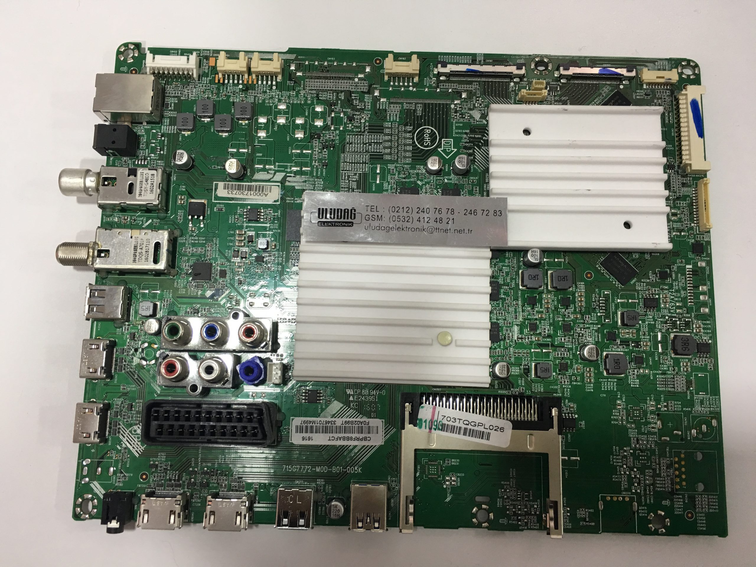 715G7772-M0D-B00-005K PHILIPS 55PUS6551/12 MAİN BOARD - Televizyon ...