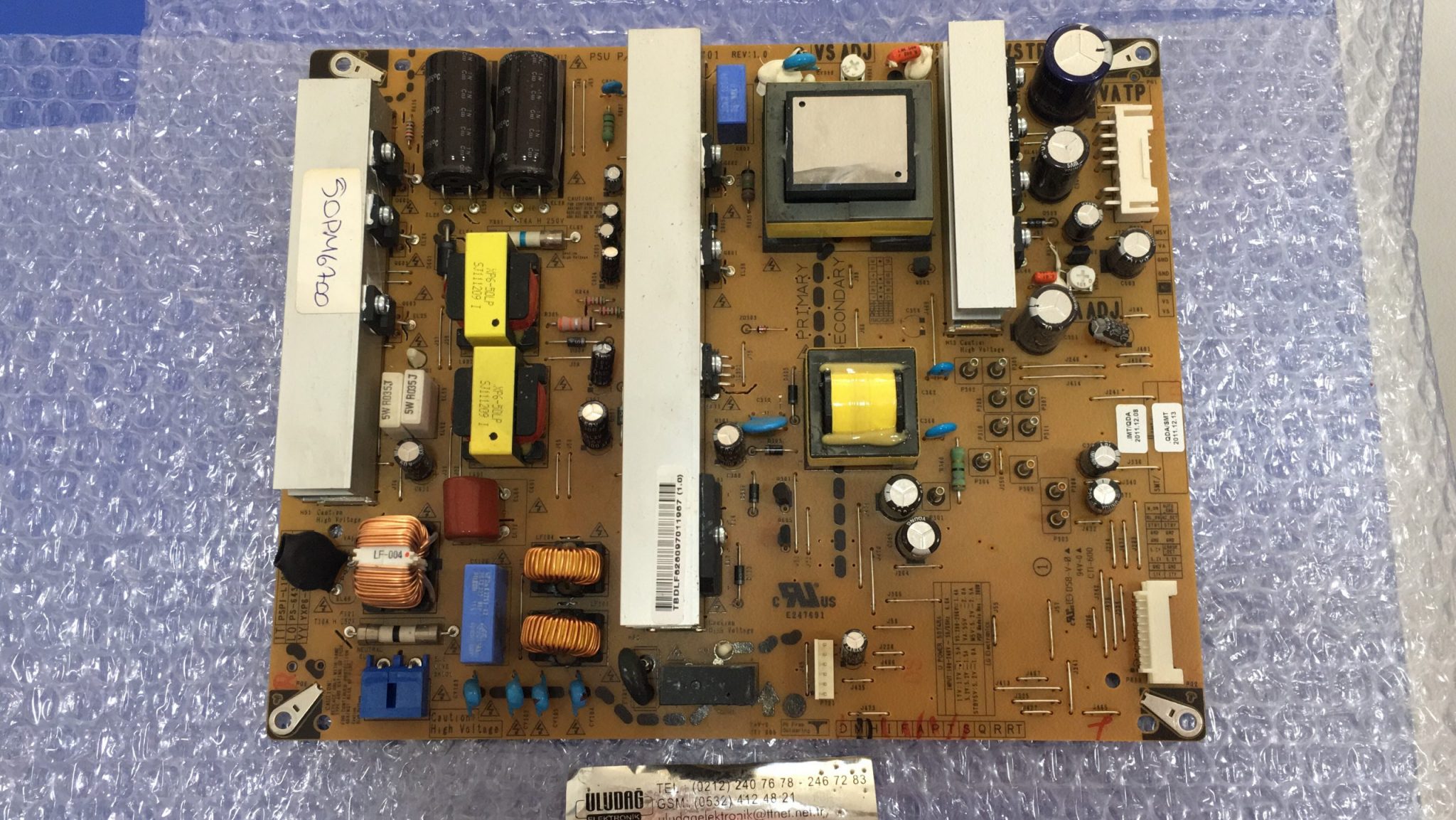 EAY62609701 EAX64276501/13(1) LG 50PM6700 POWER BOARD - Televizyon ...