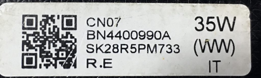 SAMSUNG BN44-00990A ADAPTÖR - Televizyon Parçaları, Televizyon Parçası