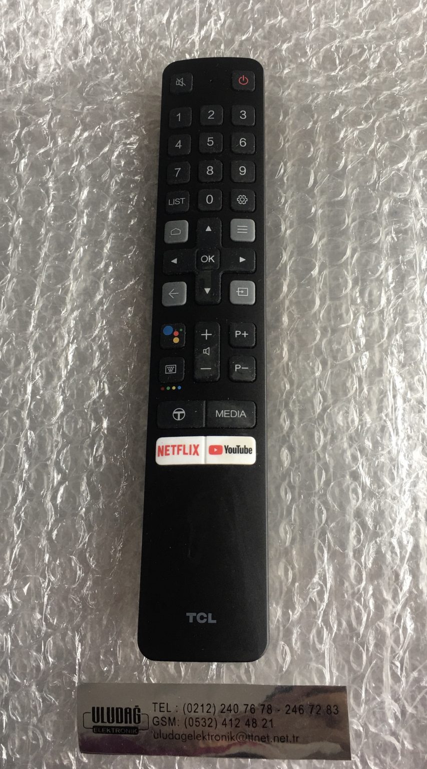 RC901V FMR1 TCL 55P725 KUMANDA - Televizyon Parçaları, Televizyon Parçası